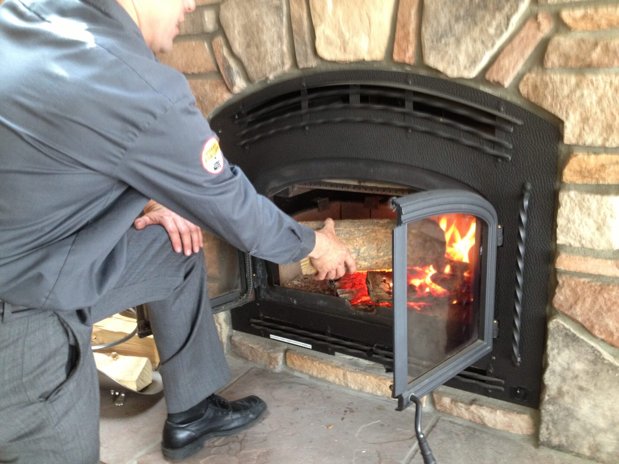 Wood-Burning Fireplace Installation - Chimney Sweeps, Fireplace Repairs ...